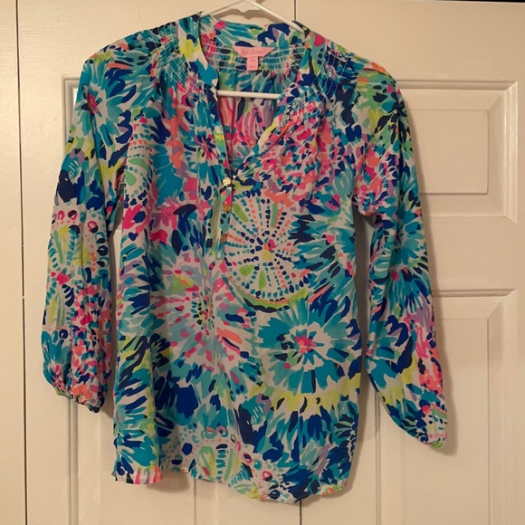 Lilly Pulitzer | Tops | Lilly Pulitzer Shirt | Poshmark
